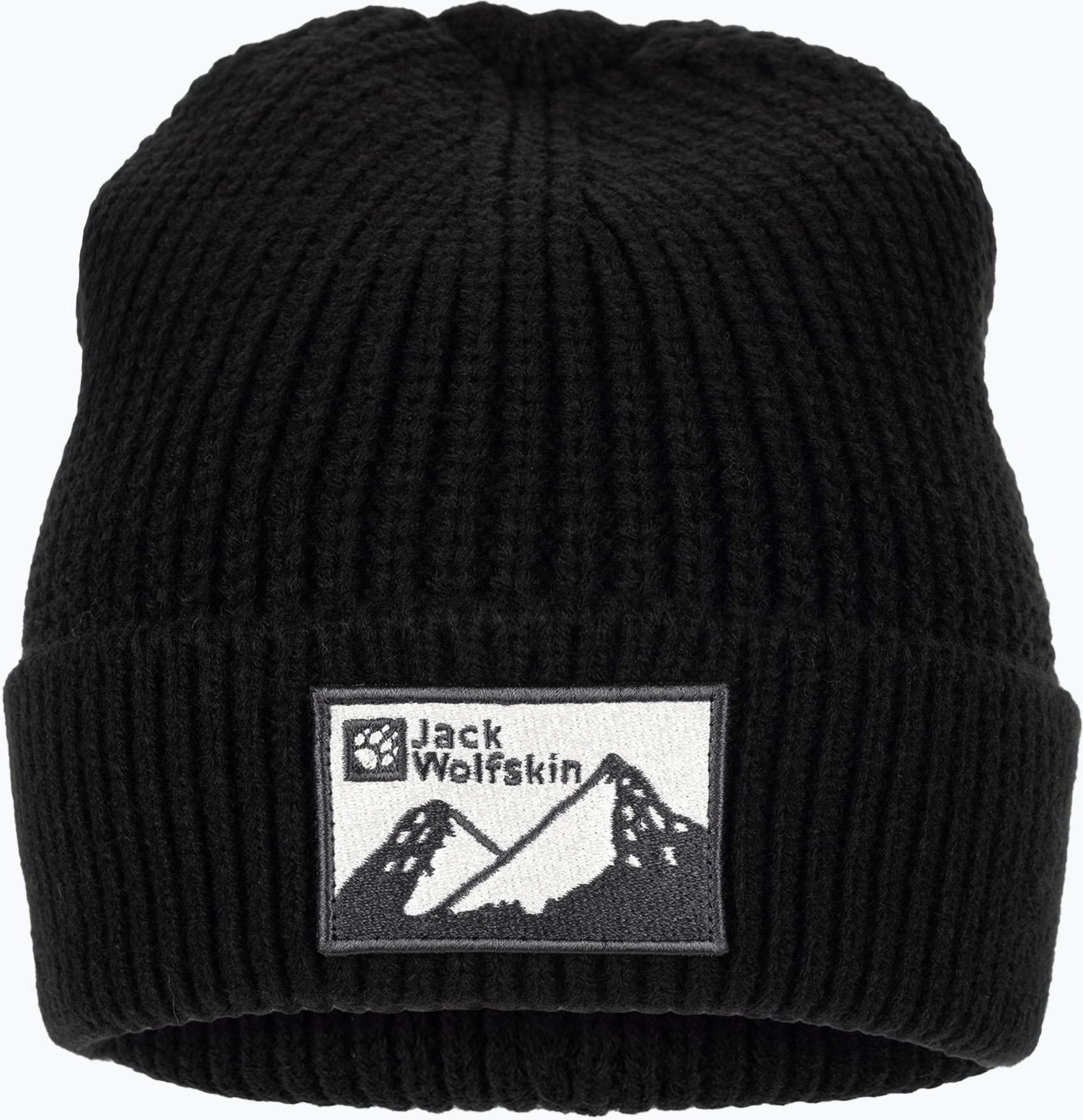 Czapka zimowa Jack Wolfskin Edo Badge Beanie black - Ceny i opinie ...