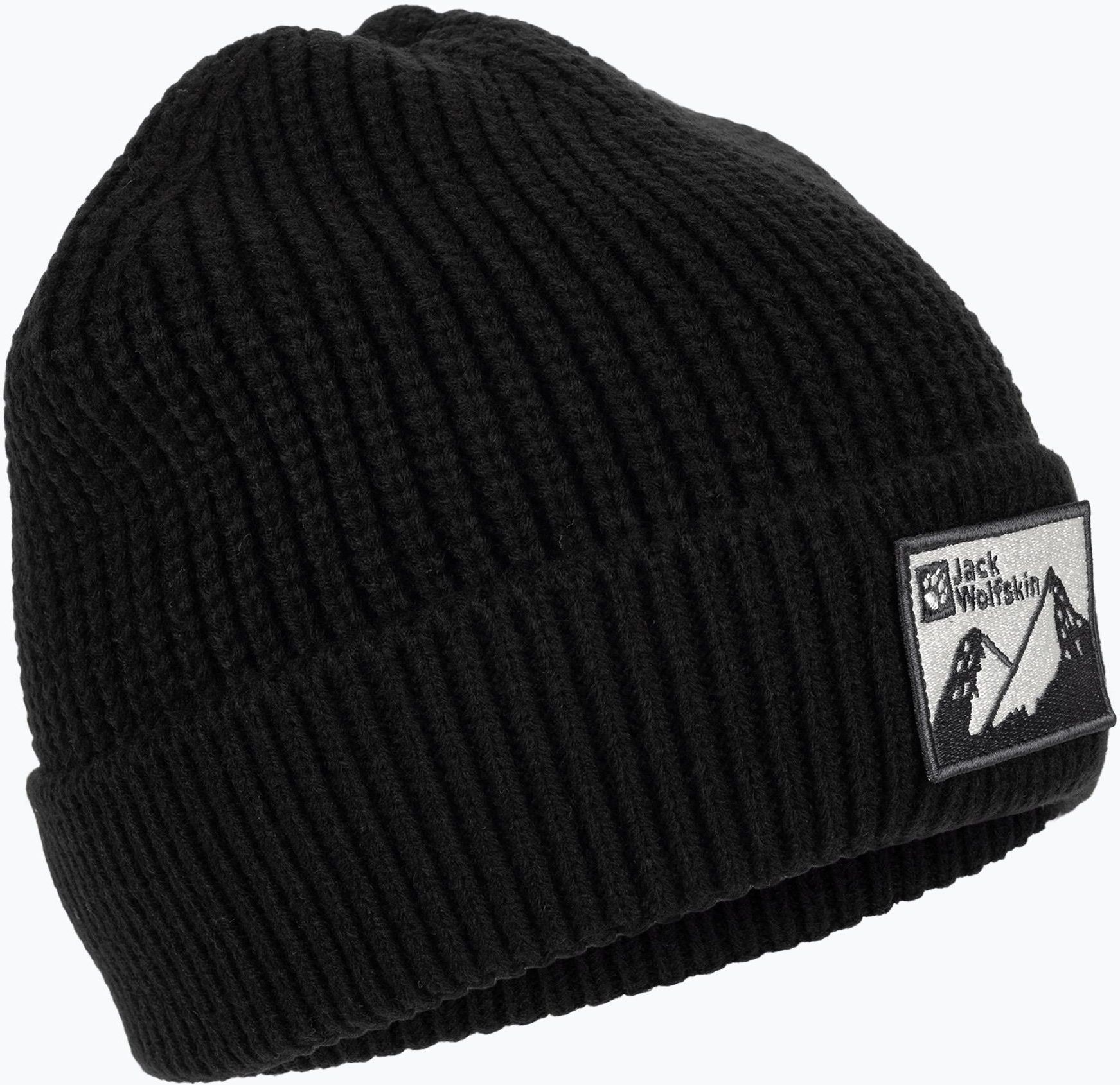 Czapka zimowa Jack Wolfskin Edo Badge Beanie black - Ceny i opinie ...
