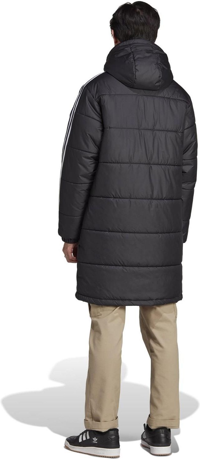 Kurtka z kapturem męska adidas ADICOLOR LONG czarna HZ0684 - Ceny i ...