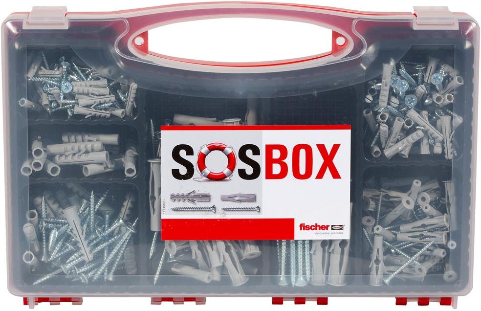 Fischer Zestaw Kołków Rozporowych S Z Wkrętem Sos Box - Opinie i ceny ...