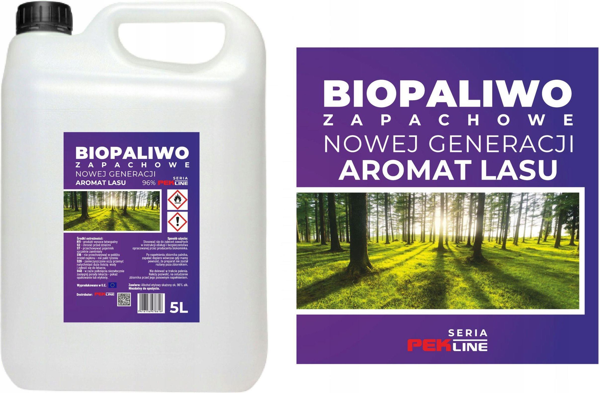 Materiały opałowe Pek-Line Biopaliwo Zapachowe Aromat Lasu - Opinie i ...