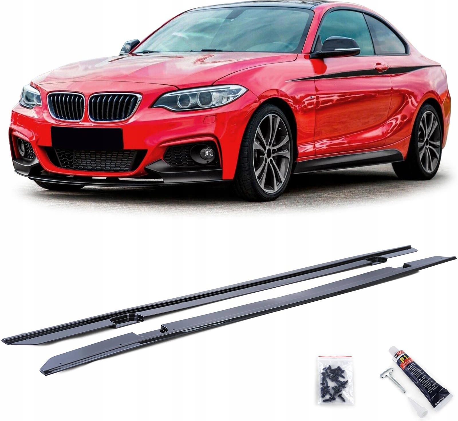 Listwa boczna Jbm Dokładki Progów Spoiler Bmw 2 F22 F23 13 ...
