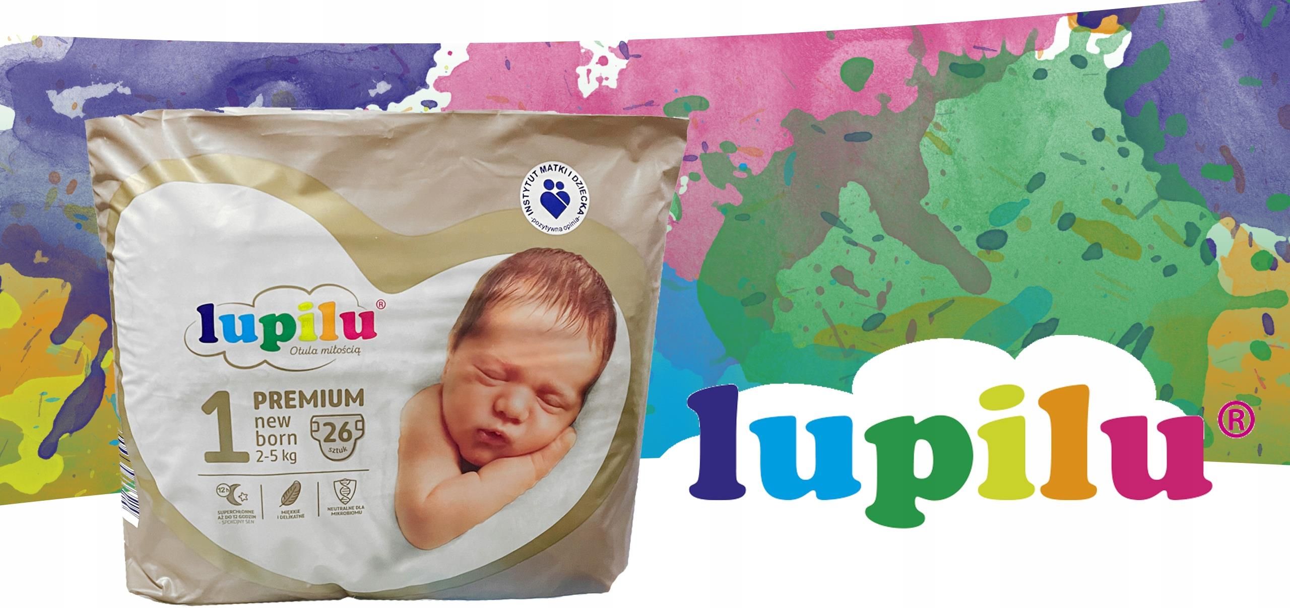 Lupilu Pieluszki Pieluchy Premium 1 Newborn 2-5Kg 204Szt. - Pieluszki ...