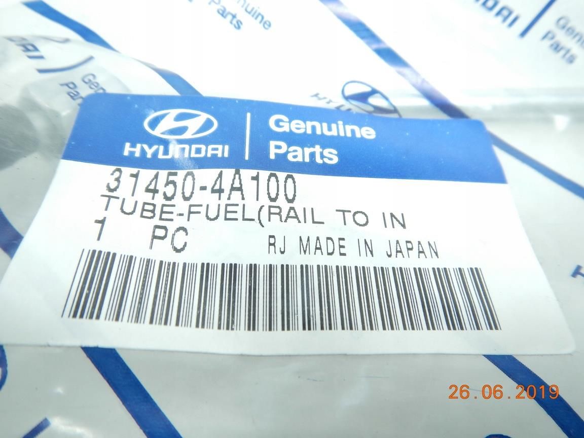 Hyundai Oe Przewód Paliwa H1 02 Matrix 01 2 5 Aso 314504A100 - Opinie i ...