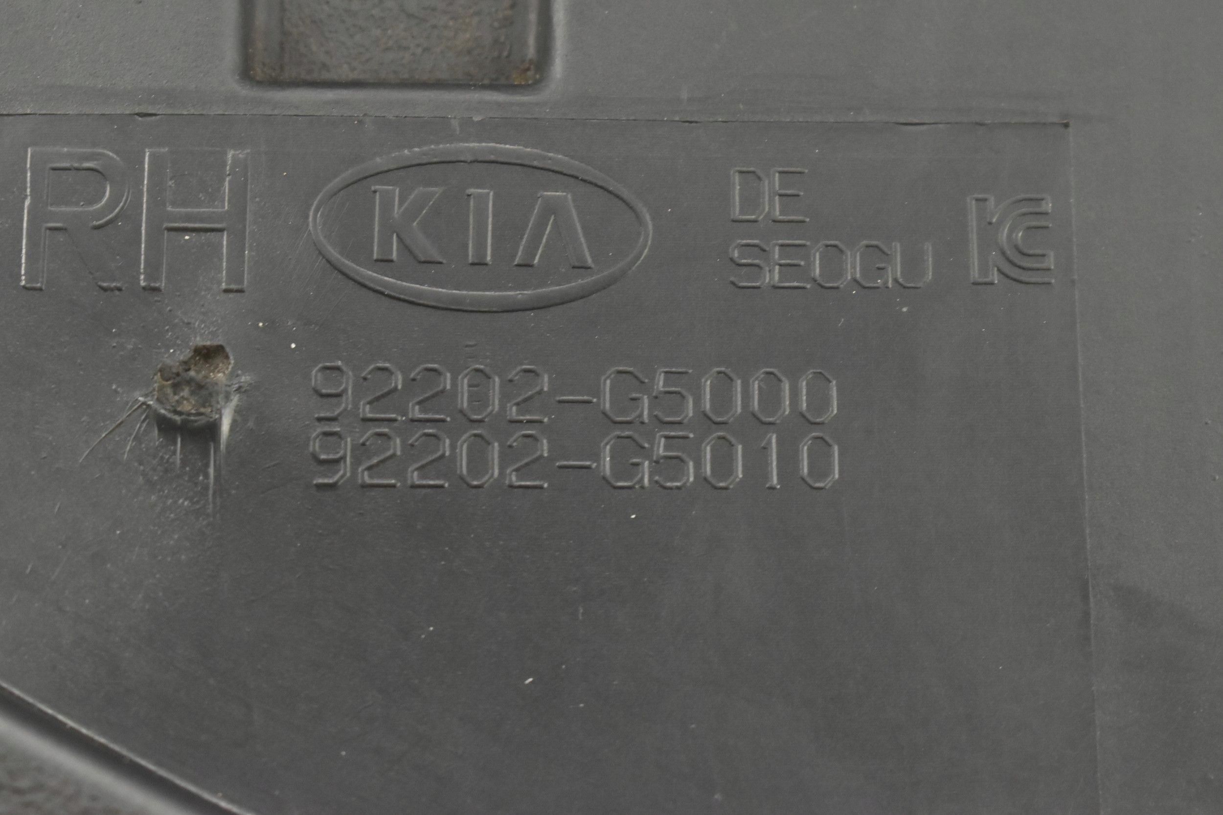 Kia Oe Halogen Lampa Drl Led Prawy 92202 G5000 Niro 92202G5000 ...