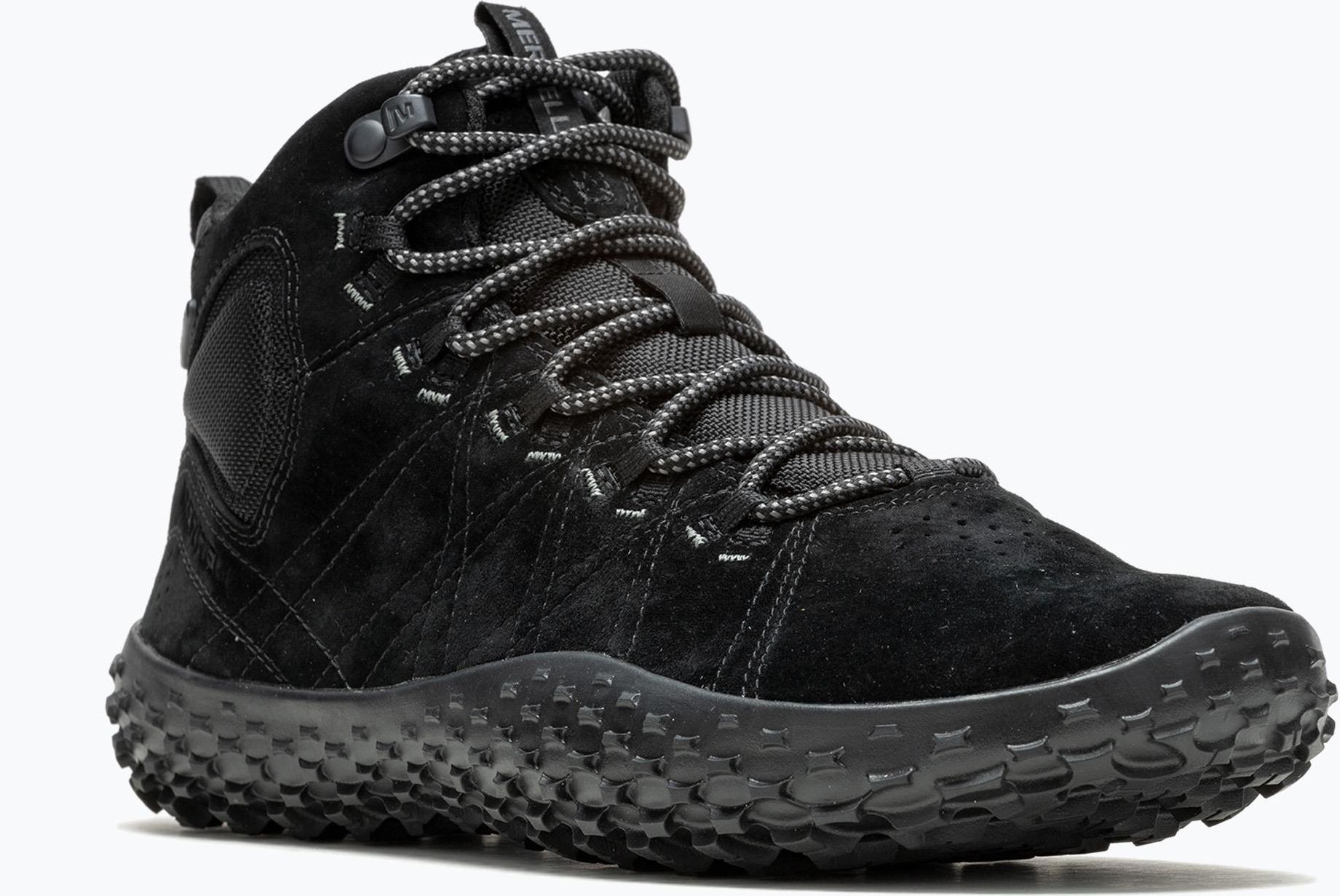 Buty trekkingowe Merrell Wrapt Mid Wp Black Black - Ceny i opinie ...