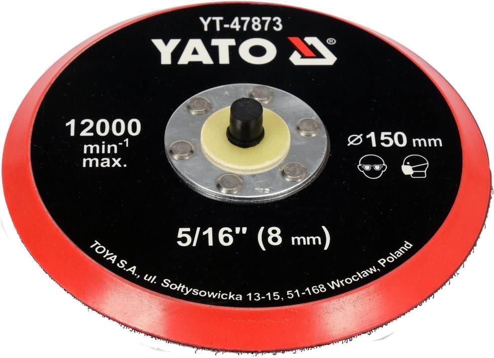 Yato Dysk Talerz Polerski Z Rzepem 150Mm 5/16 YT47873 - Opinie i ceny na Ceneo.pl