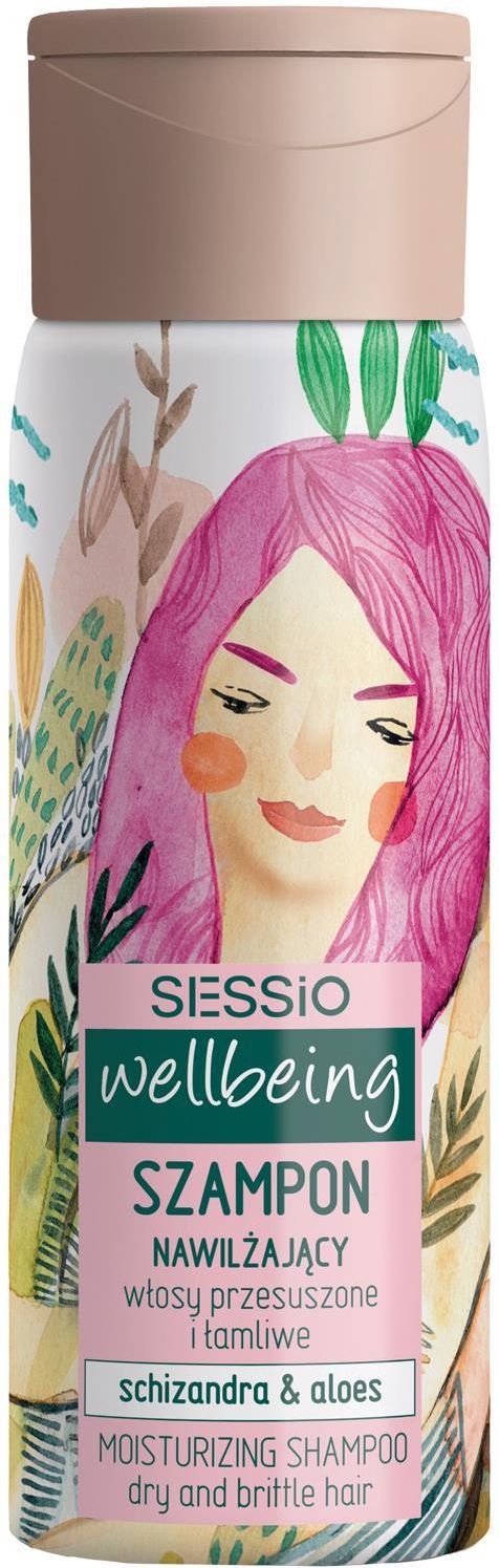 Szampon do włosów Sessio Wellbeing Nawilżający Szampon Do Włosów 300 ml ...