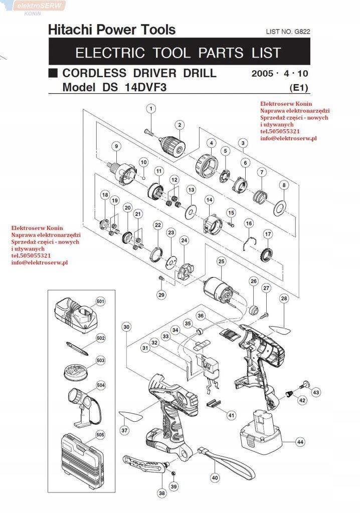 Hitachi Silnik Do Ds14Dvf3 Ds14Dfl Hikoki 324483 - Opinie i ceny na ...