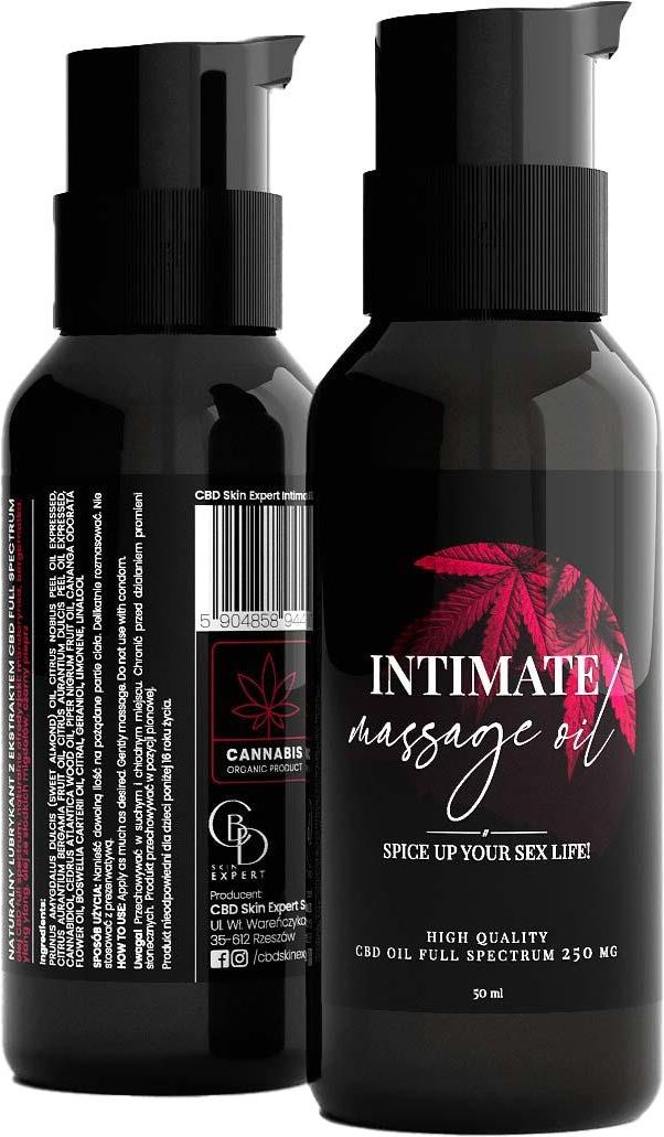 Intimate Massage Oil CBD 250 Full Spectrum - Ceneo.pl
