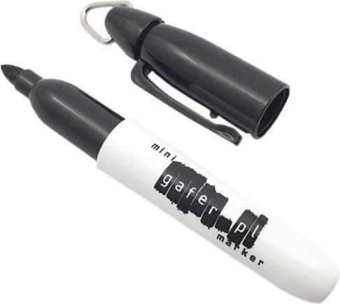 Mini marker permanentny - Gafer GFRMMBK Czarny - Ceny i opinie - Ceneo.pl