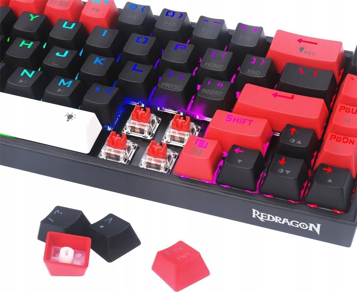 Klawiatura REDRAGON Castor Pro K631 RGB - Opinie i ceny na Ceneo.pl