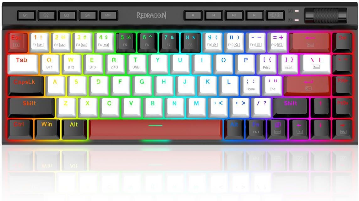 Klawiatura REDRAGON Magic Wand Mini Pro K635WBR RGB - Opinie i ceny na ...
