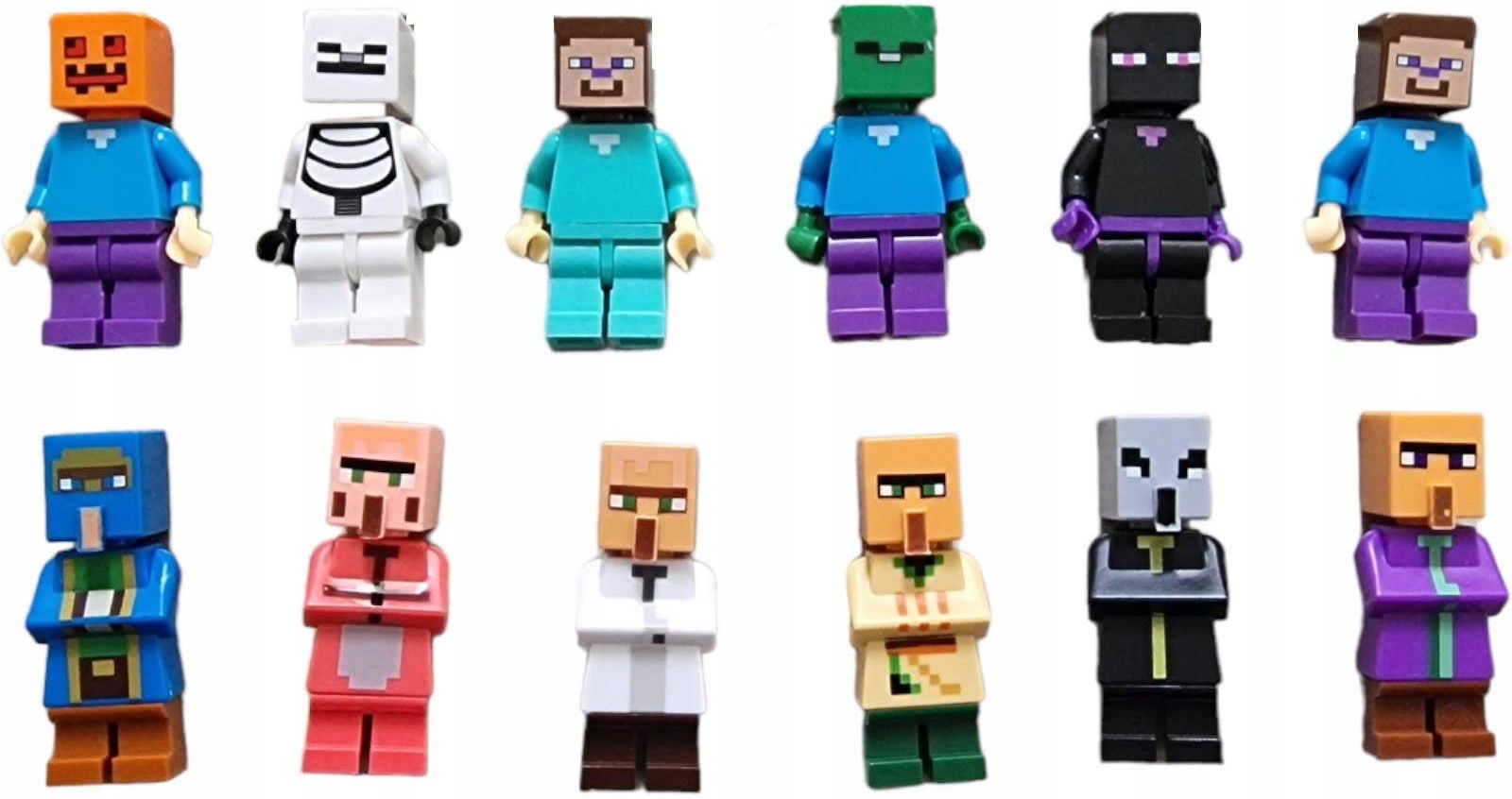 Toys My World Minecraft Klocki Figurki Zestaw 12Szt. - ceny i opinie ...