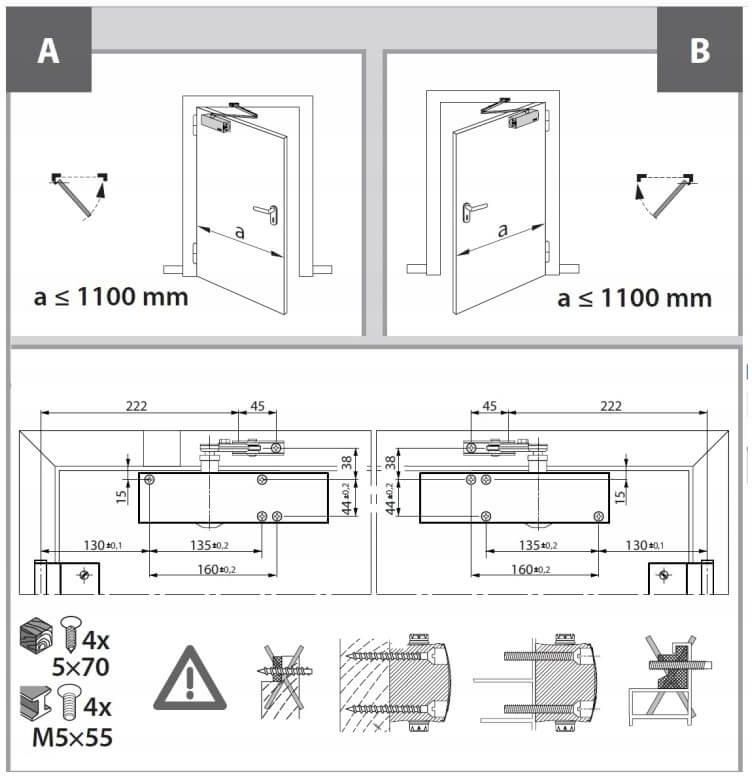 Geze Samozamykacz Ts 2000 Nv Bc Z Blokadą Srebrny 124944+102454 - Opinie i ceny na Ceneo.pl