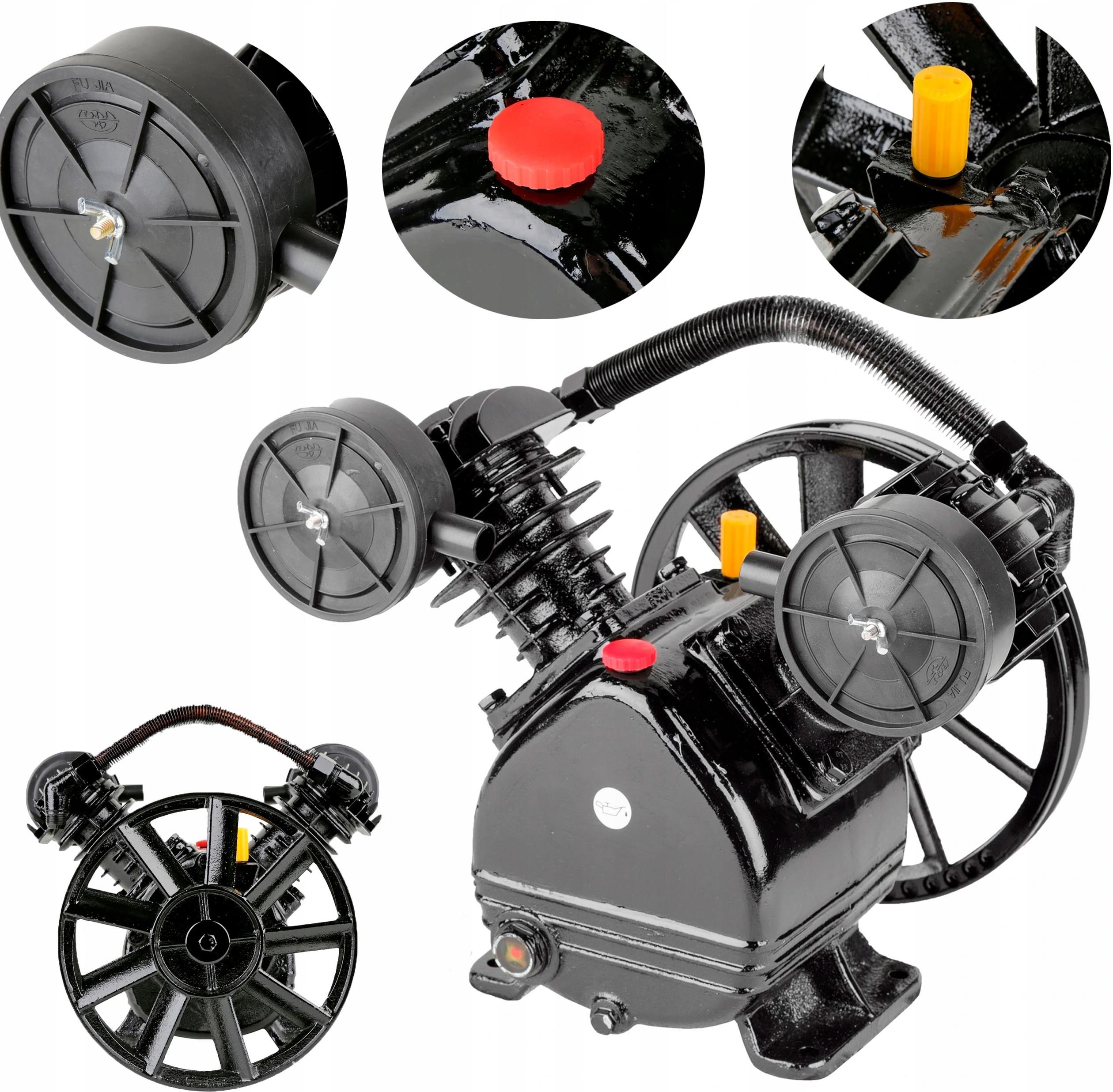 Euro Craft Kompresor Sprężarka Pompa Powietrza 5Hp 700L/Min V 1443 ...