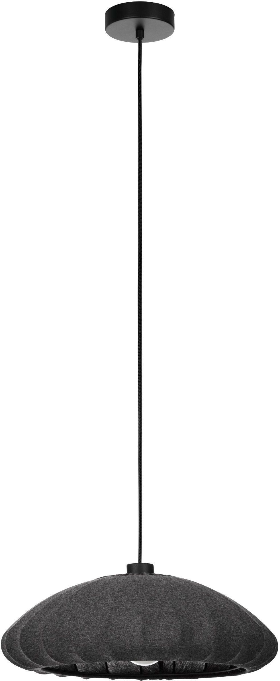 Eglo Lampa Wisząca Barlaston ∅45Cm E27 Czarny/Szary (43961) - Opinie i ...