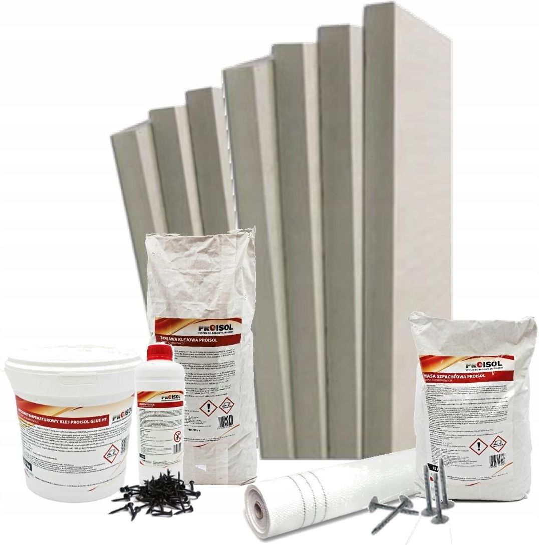 Skamol Zestaw 14 Płyty Kominkowe Budowy Kominka - Opinie i ceny na Ceneo.pl