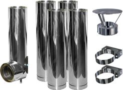 Tk Komin Dwuścienny Izolowany Rura Fi 150 5M Pakiet - Opinie i ceny na Ceneo.pl