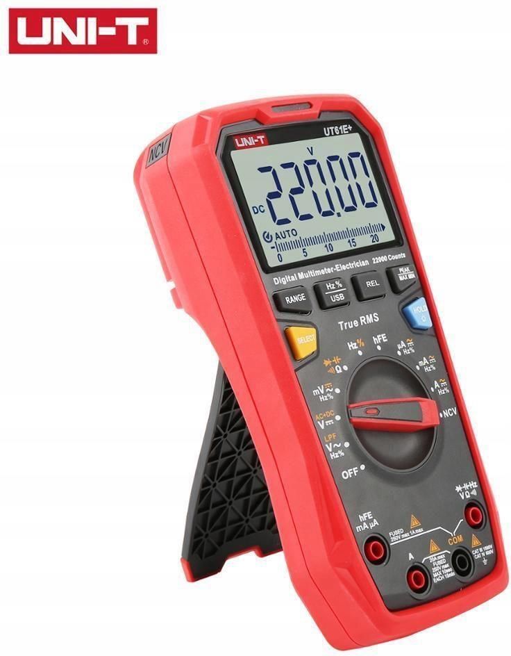 Uni-T Ut61E+ Cyfrowy Multimetr True Rms 750749685753 - - Opinie i ceny na Ceneo.pl