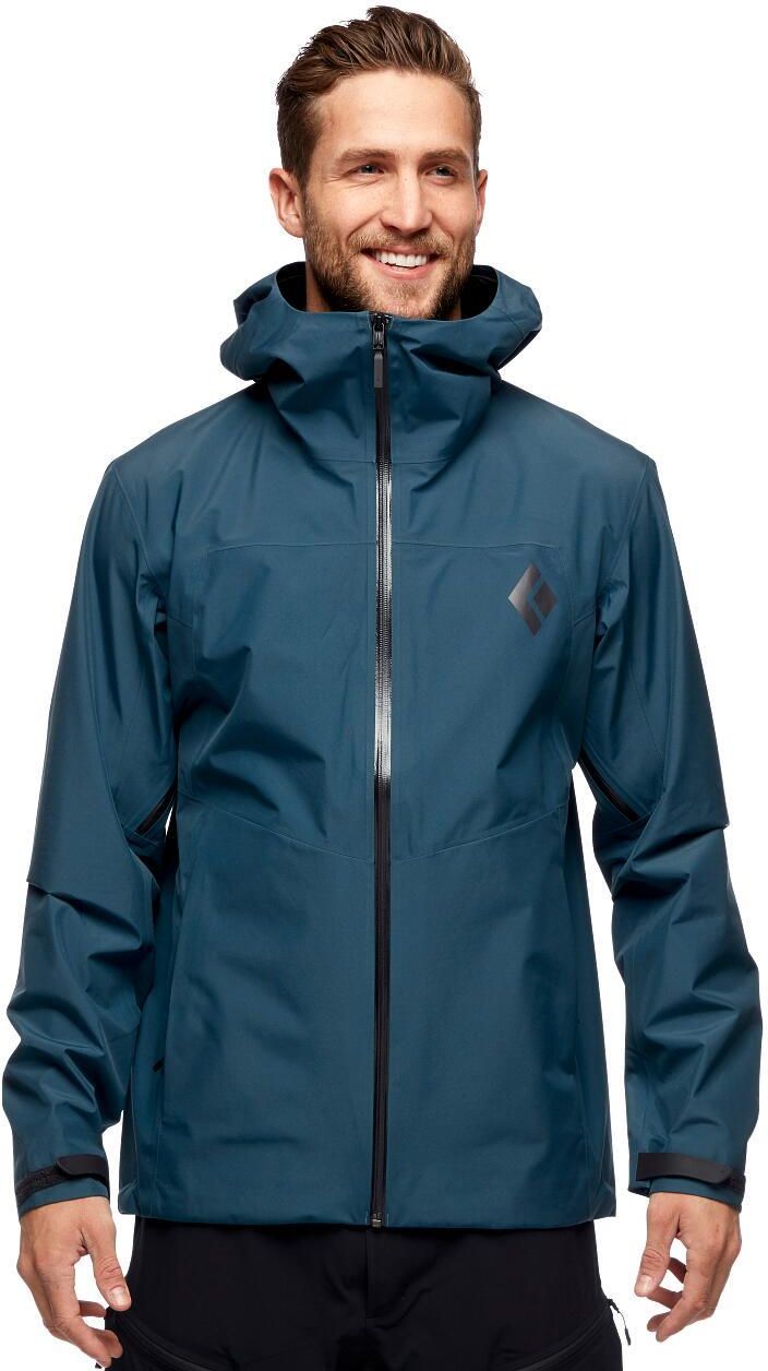 Black Diamond Kurtka Męska Liquid Point Shell Niebieski Turkusowy ...