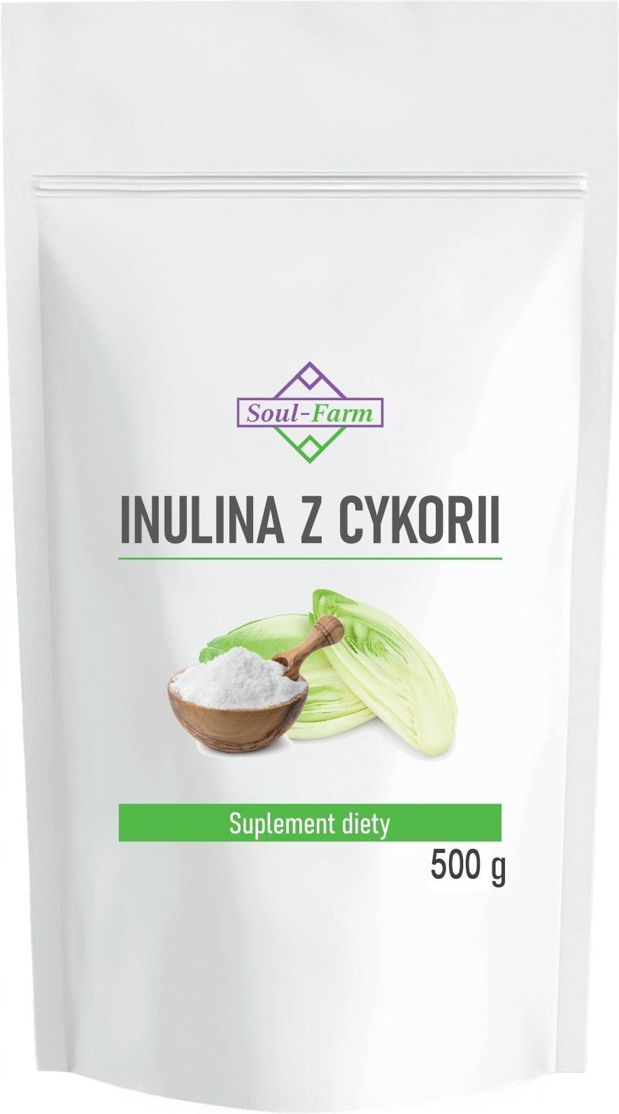 Soul Farm Inulina Z Cykorii Proszek 500G - Opinie i ceny na Ceneo.pl