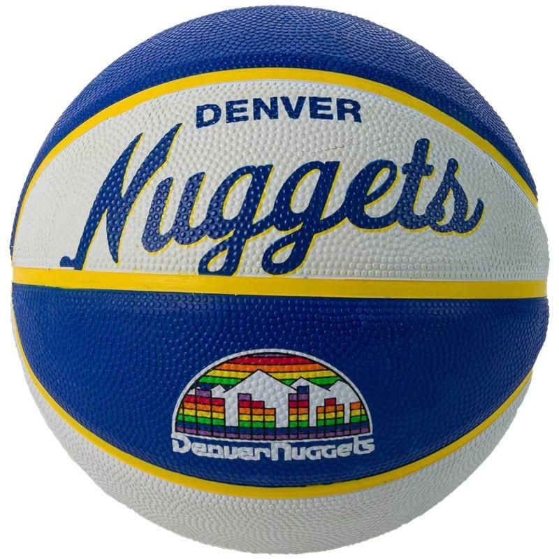 Piłka Koszykowa Wilson Team Retro Denver Nuggets Mini Ball Wtb3200Xbden ...