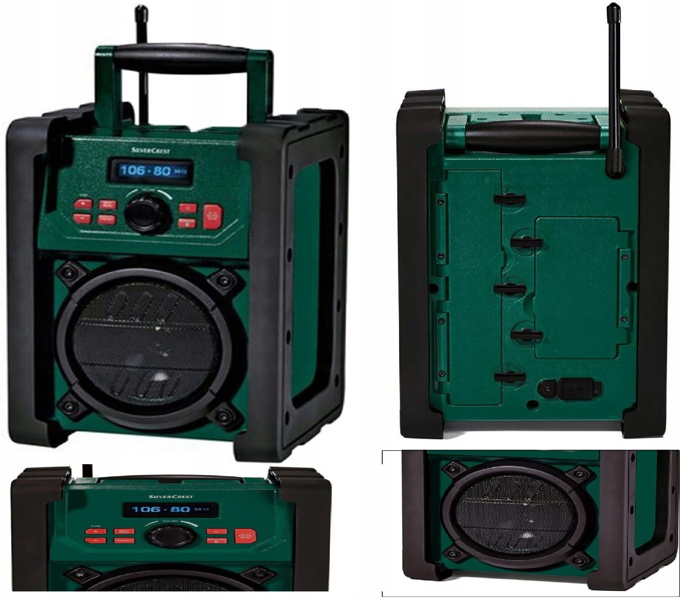 Silvercrest Radio Budowlane Bluetooth Dab+ Aux Sbdb5A1 - Opinie i ceny ...