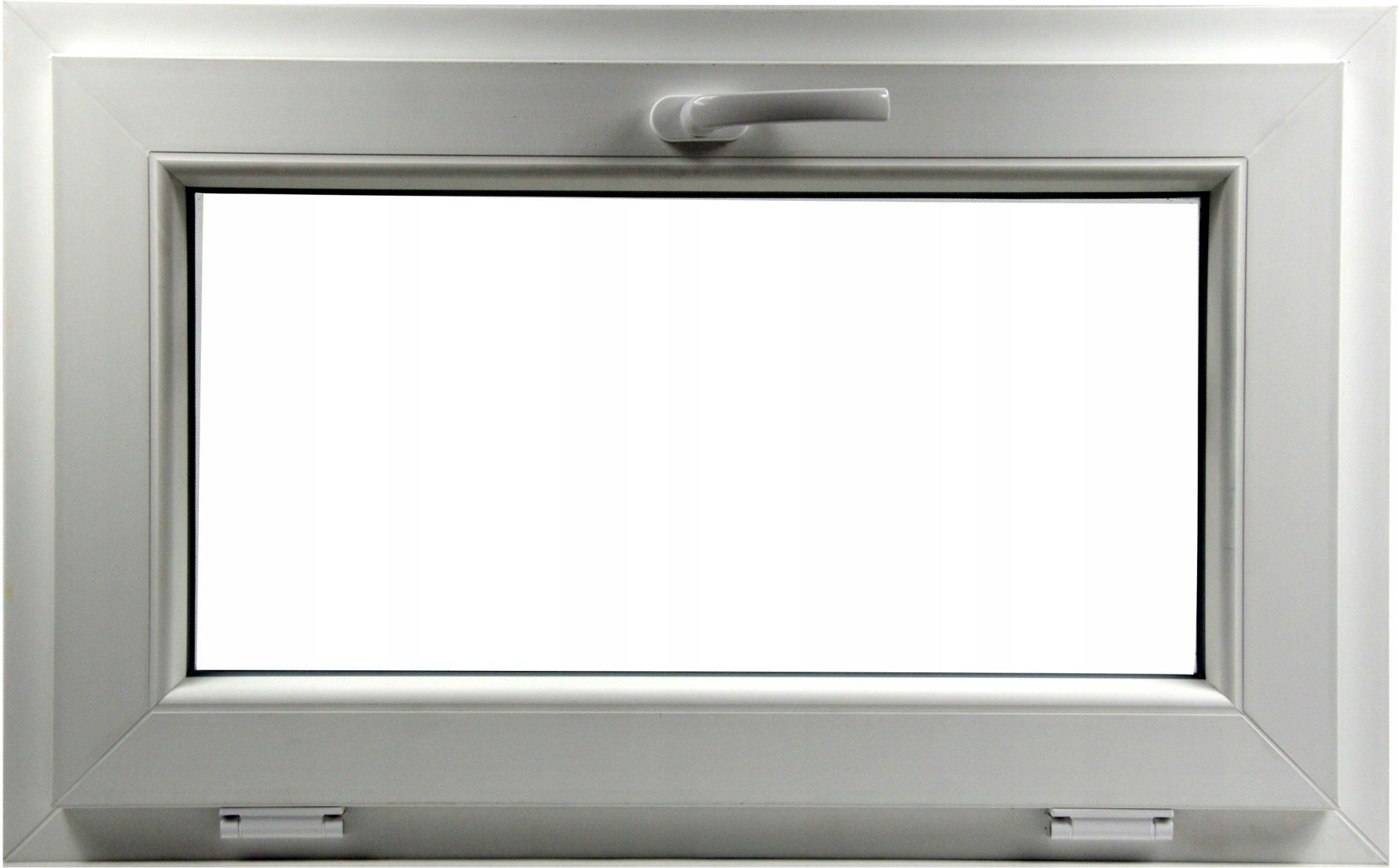 Alucon Pcv 90 x 45 900 x 450 Uchylne Białe 975 - Opinie i ceny na Ceneo.pl