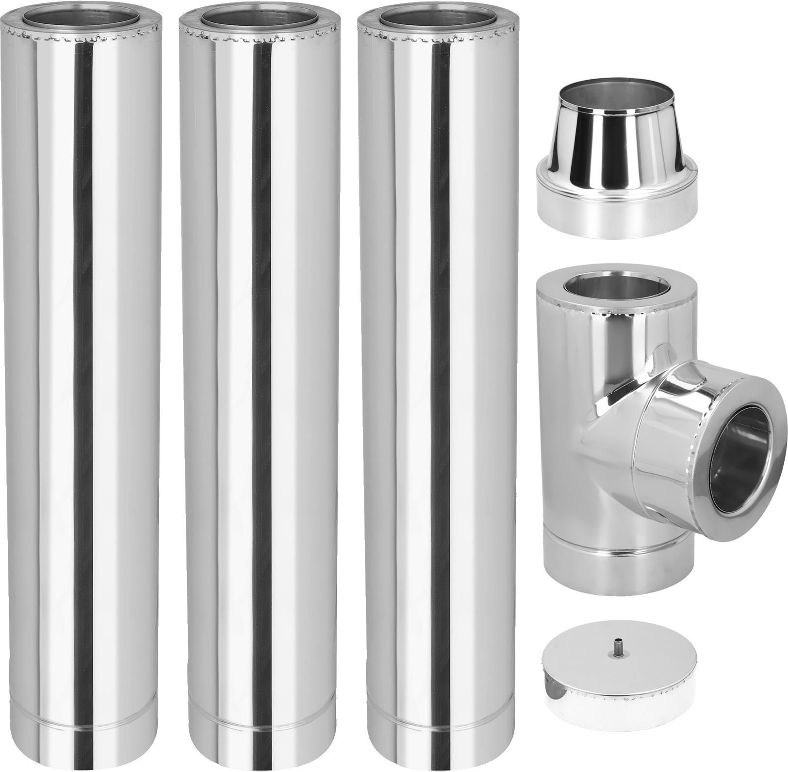 System kominkowy Kominy Polska Anna Jasińska Komin Izolowany Fi 130/200 Kwasoodporny 3m - Opinie ...