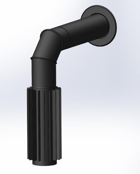 System kominkowy Wentylacja Wwa Czarna Rura Spalinowa Fi 140 1Mb Kominek Stal 2,0 - Opinie i ...