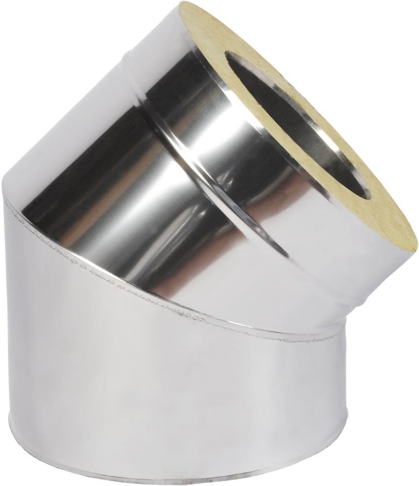 System kominkowy Checz Kolano 45 Stopni Izolowane 0,5Mm Ø 160/220 - Opinie i ceny na Ceneo.pl