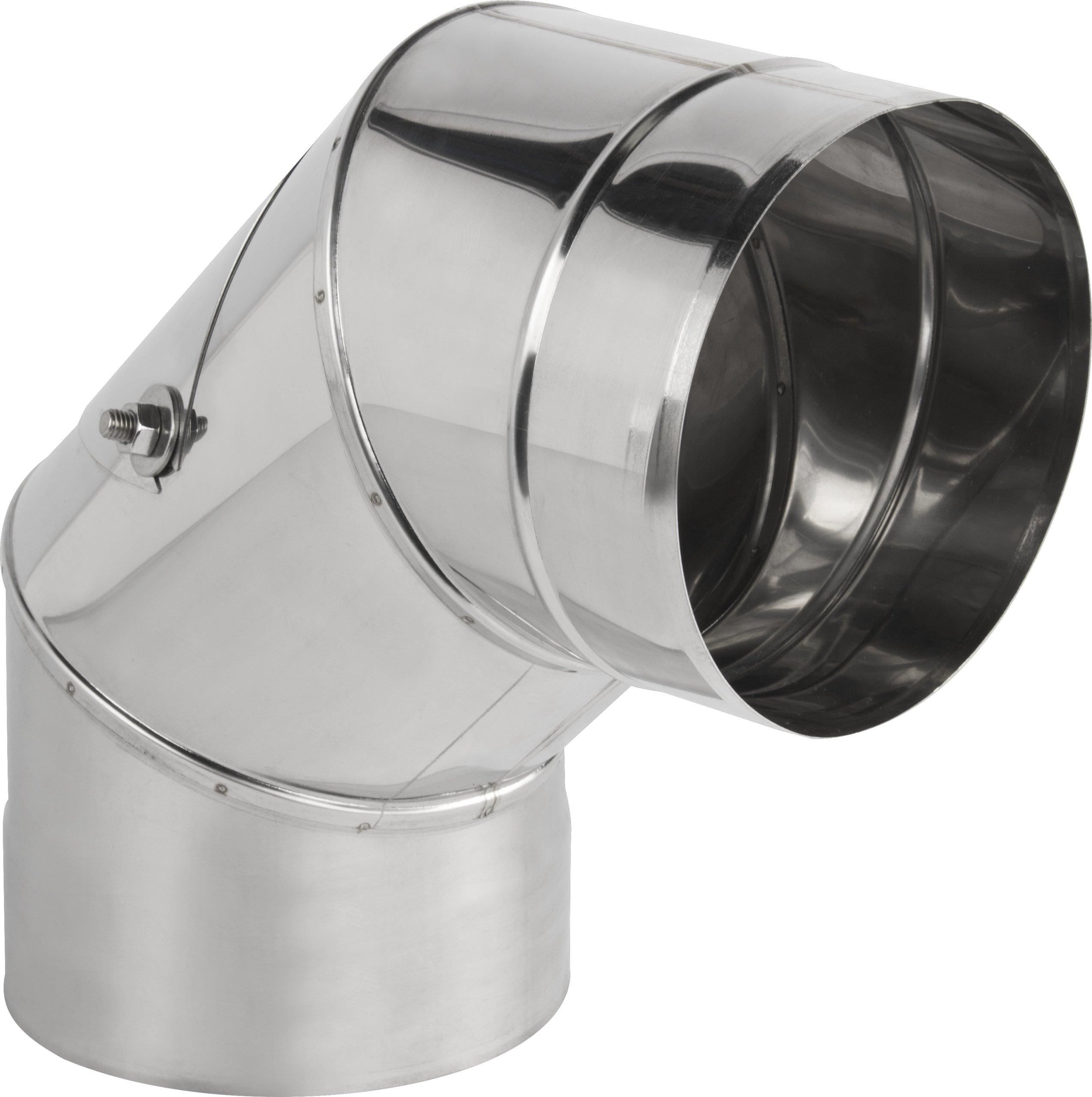 System kominkowy Bg-Invest Kolano 90St Okrągłe Z Rewizją Kwasoodporne Fi150 - Opinie i ceny na ...