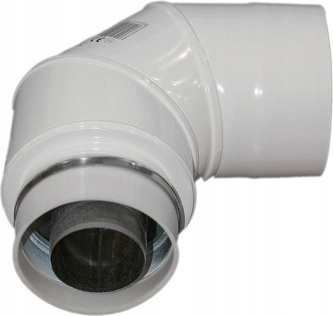 System kominkowy Spiroflex Adapter Vaillant 60/100-80/125 Kolano 90 - Opinie i ceny na Ceneo.pl