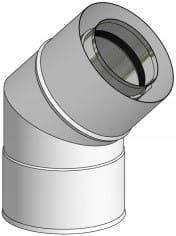 System kominkowy Tecnovis Kolano 80x125 45 Stopni Białe Komin Sps Kondensat - Opinie i ceny na ...