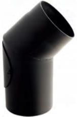 System kominkowy Darco Kolano Stalowe Stałe Blacha Rewizja 45° Fi 130 - Opinie i ceny na Ceneo.pl