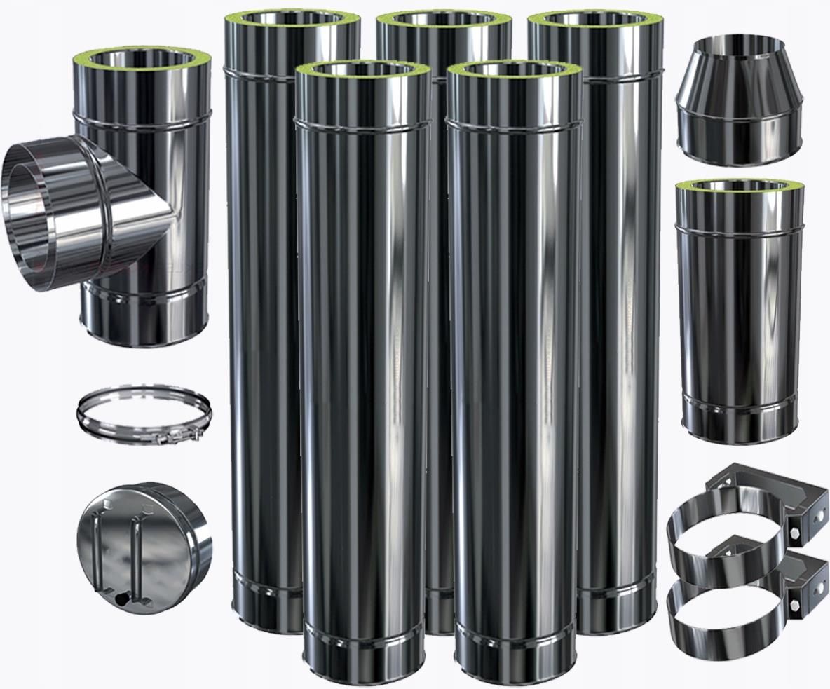 System kominkowy Tk Komin Izolowany 6M Fi 150 Zewnętrzny Piec Pellet - Opinie i ceny na Ceneo.pl