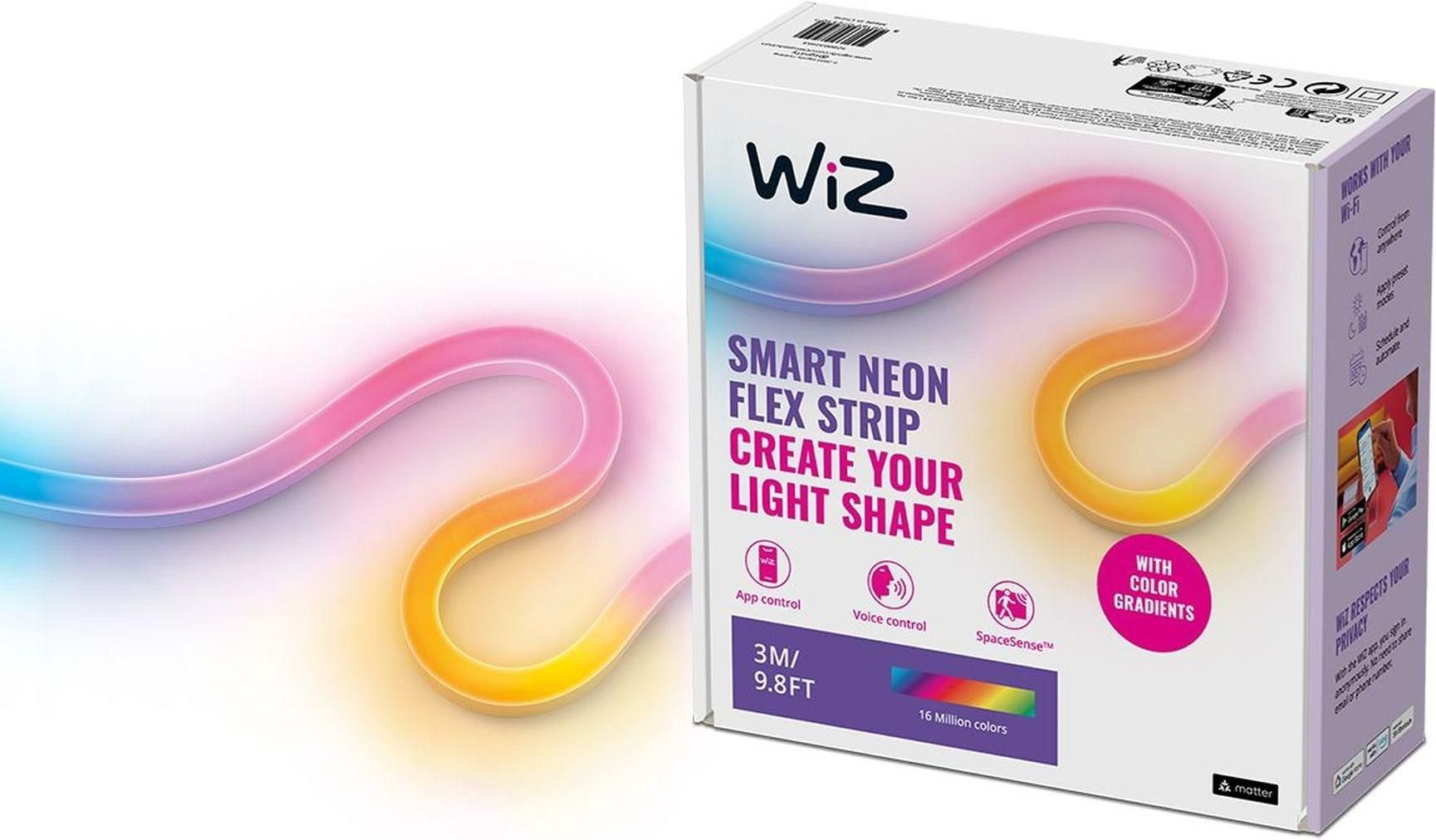 WiZ 3m Neon Smart Strip 3m (929003295501) - Opinie i atrakcyjne ceny na ...