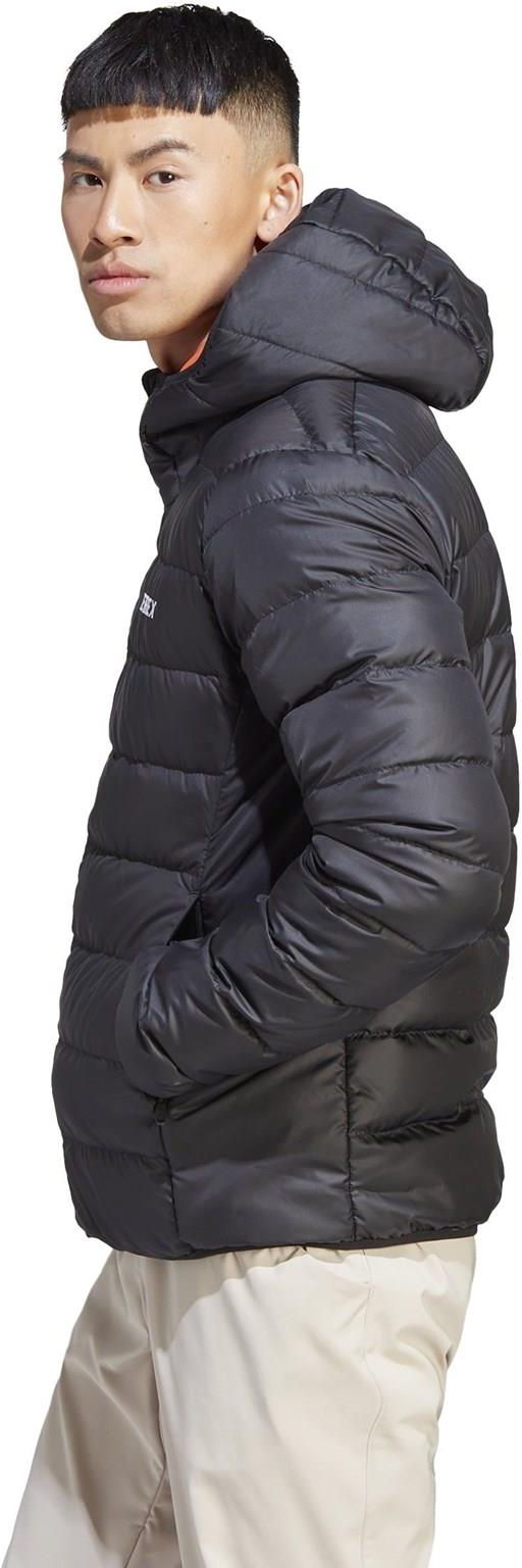 Kurtka z kapturem męska adidas TERREX MULTI LIGHT DOWN czarna IP6038 ...