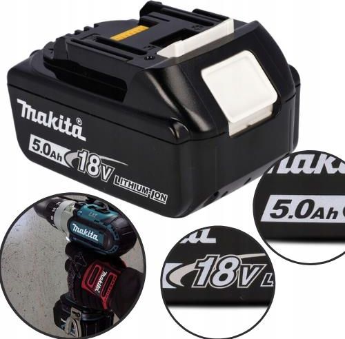 Makita Akumulator 5Ah 18V Li-ion BL1850B - Opinie i ceny na Ceneo.pl