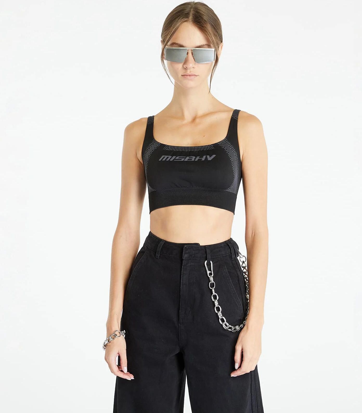 MISBHV Sport Bra Top Muted Black - Ceny i opinie - Ceneo.pl