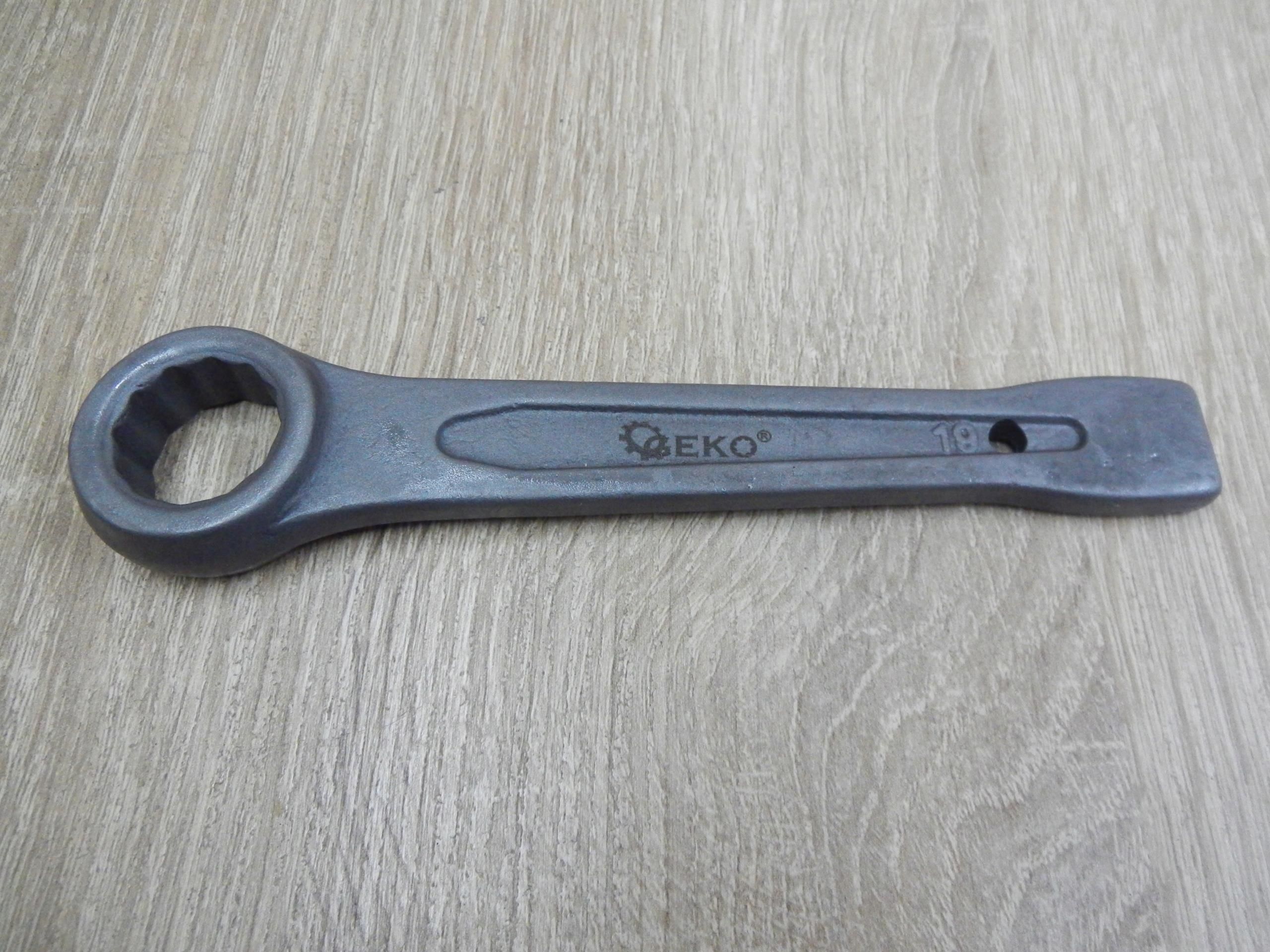 Geko Udarowy Klucz Oczkowy Do Pobijania 19mm Solidny 11940 - Opinie i ...