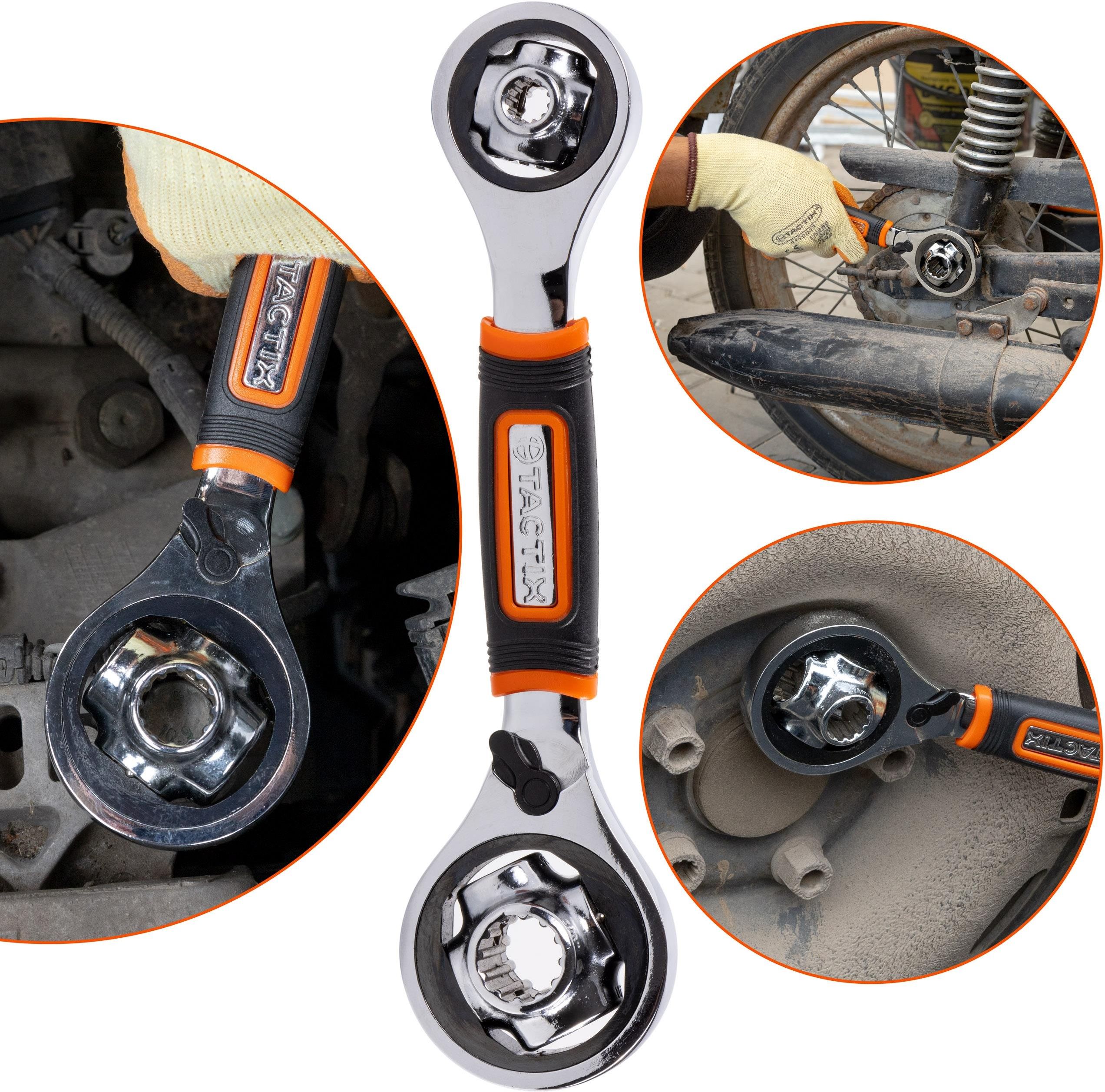 Tactix Klucz Nasadowy Uniwersalny 16W1 Grzechotka 900106 - Opinie i ...