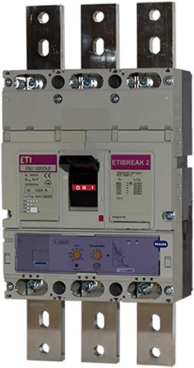 Eti-Polam Wyłącznik Kompaktowy 3P 1000A 50Ka Wyzwalacz Elektroniczny Eb2 1000 3Le 004672210 ...