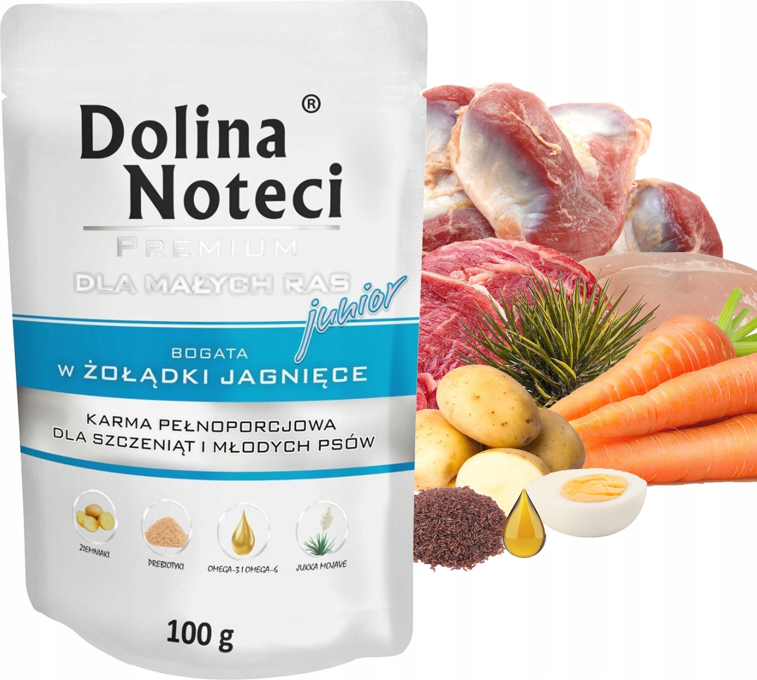 Karma Dolina Noteci Premium Junior Mix Smaków 8X100G - Ceny i opinie - Ceneo.pl