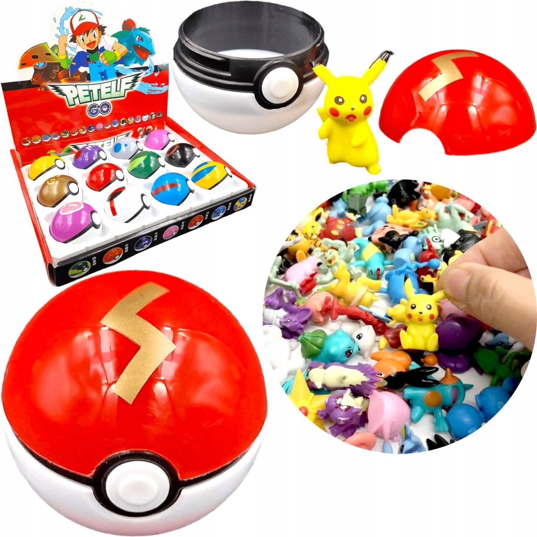Toys Pokemon Zestaw 12Szt. Pokeball Figurek - Ceny i opinie - Ceneo.pl