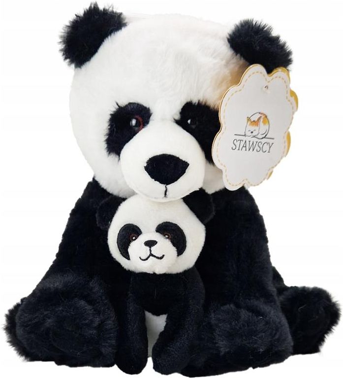 Stawscy Pluszowa Panda Z Dzieckem Miś Maskotka Pluszak - Ceny i opinie ...