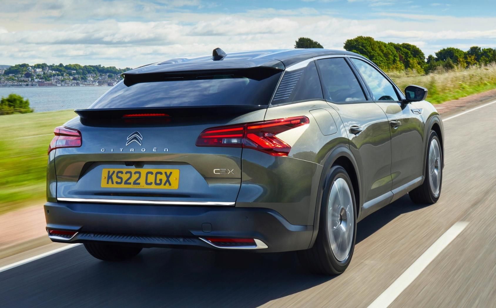 Listwa boczna Citroen C5 X C5X Listwa Chrom na Klapę bagażnik - Opinie i ceny na Ceneo.pl