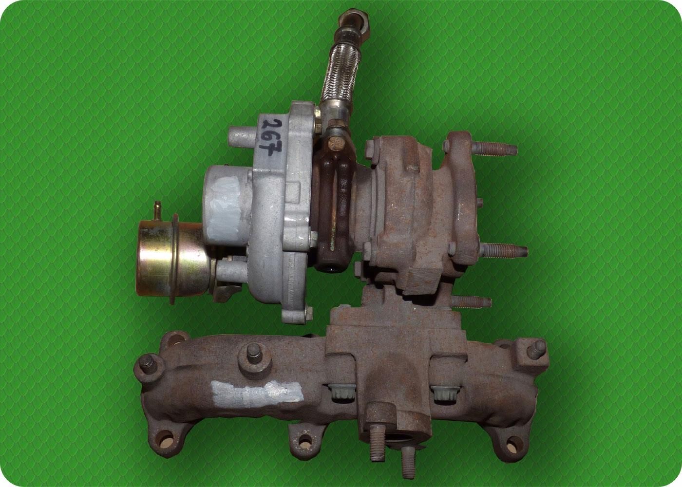 Turbosprężarka Garrett Turbo Turbina Volkswagen Skoda 1 4 Tdi 045145701 ...