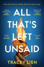All That's Left Unsaid Lien, Tracey - Literatura obcojęzyczna - Ceny i ...